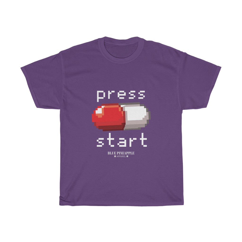 Press Start Tee – Blue Pineapple Apparel